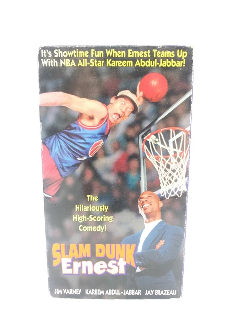 SLAM DUNK ERNEST VHS Jim Varney Kareem Abdul-Jabbar £4.70 - PicClick UK