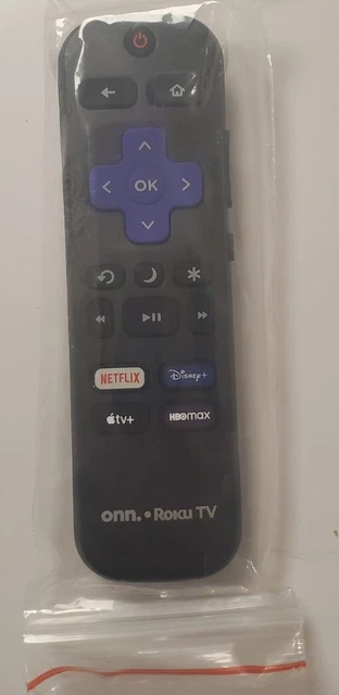 NEW OEM GENUINE ONN Roku TV Remote Control Netflix Disney + Plus Apple ...
