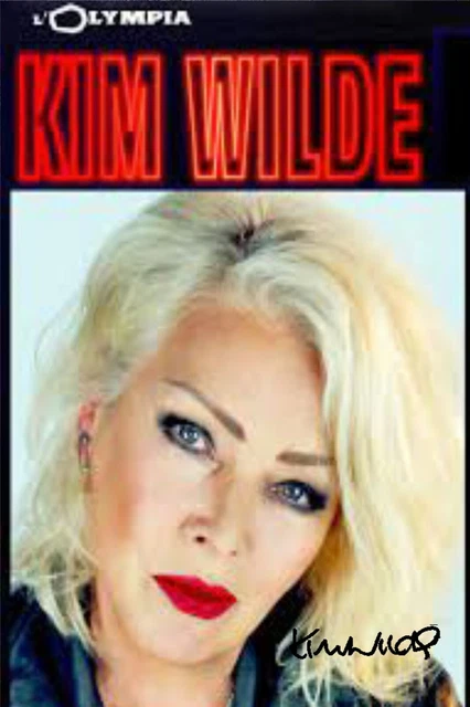POSTER PLASTIFIE KIM Wilde Olympia 2024 20 X 30 Cm EUR 5,25 - PicClick FR