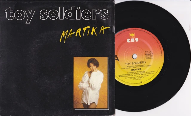 MARTIKA TOY SOLDIERS 7 45 VINYL RECORD W PICT SLV 1988 AUSTRALIA martika-toy-soldiers-7-45-vinyl-record-w-pict-slv-1988-australia