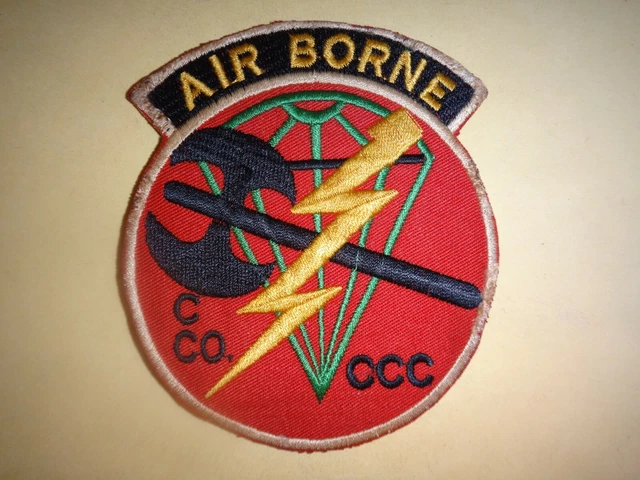 VIETNAM WAR PATCH US 5th Special Forces Group C Company CCC AIRBORNE £9 ...