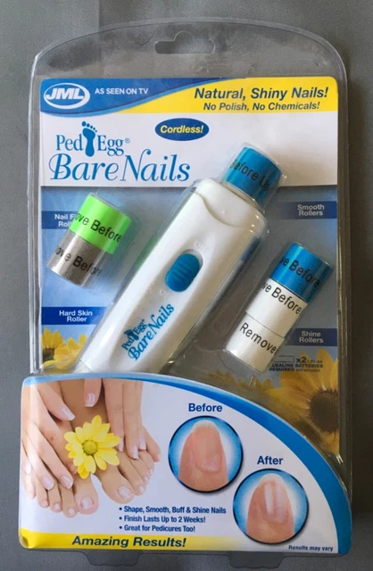 JML PED EGG Bare Nails Cordless Nail Polisher NEW & SEALED £14.99 ...
