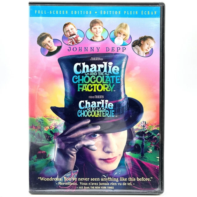 CHARLIE AND THE Chocolate Factory - Full Screen Edition [DVD 2005 ...