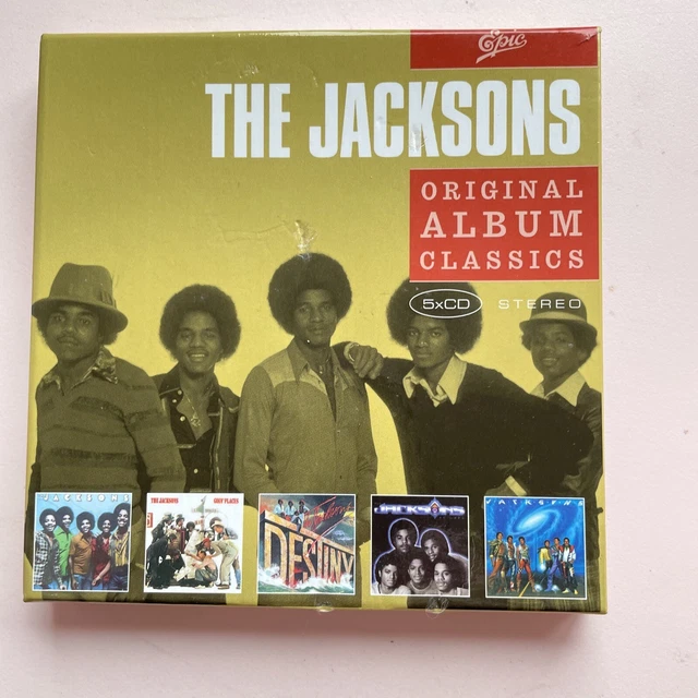 THE JACKSONS ORIGINAL Album Classics 5-CD box set EUR 11,70 - PicClick IT