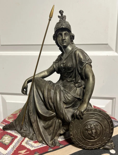11” H BRONZE Statue Greek female warrior of coliseum EUR 555,56 ...