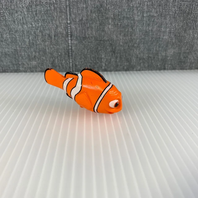 DISNEY PIXAR FINDING Nemo Clown Fish 2" Inch Plastic Figure Figurine ...