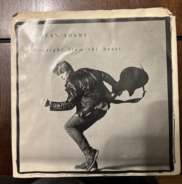 VINILE 1981 BRYAN Adams... Straight From the Heart, One Good Reason. A ...