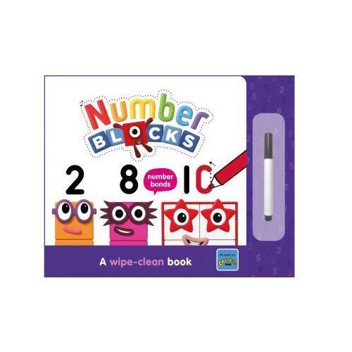 NUMBERBLOCKS NUMBER BONDS: A Wipe-Clean Book by Sweet Cherry Publishing ...