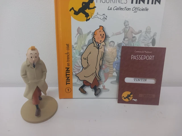 FIGURINE TINTIN - La Collection Officielle - Tintin En French Coat - N ...