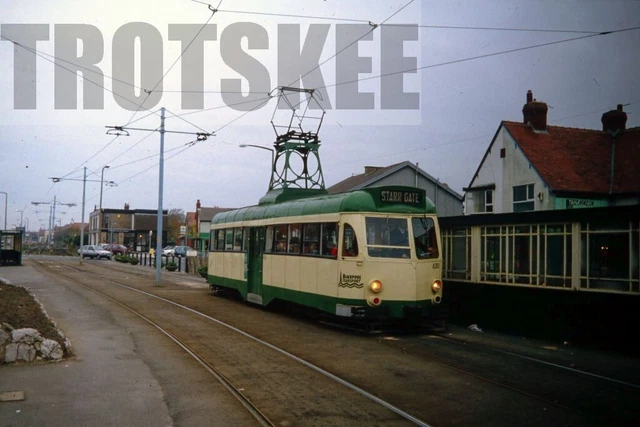 35MM SLIDE BLACKPOOL Transport Single Decker Tram Strassenbahn 630 1993 Original £4.98 - PicClick UK