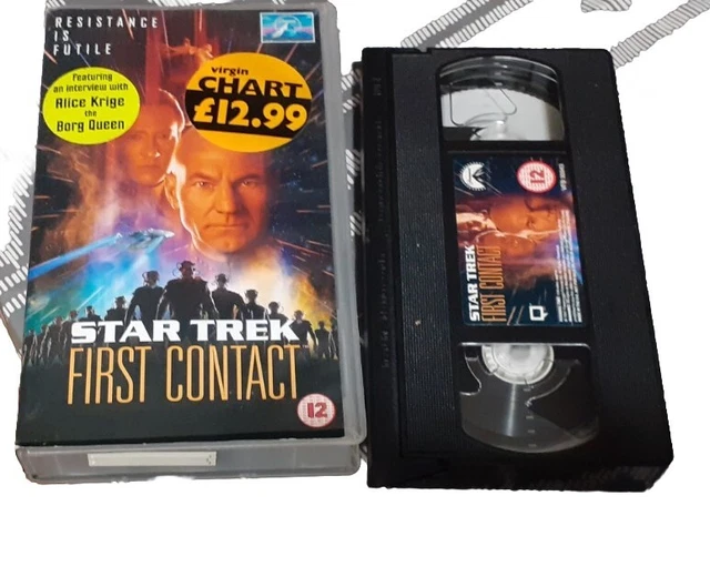 STAR TREK NEXT Generation First Contact VHS Video Tape Paramount 1997 £ ...