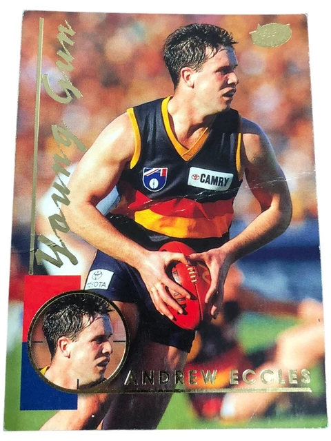ANDREW ECCLES ADELAIDE Crows "YOUNG GUN SPECIAL" - 1999 AFL Select ...
