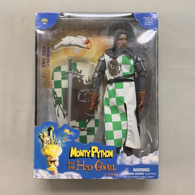 2001 MONTY PYTHON and The Holy Grail Eric Idle Sir Robin 12" Figure ...