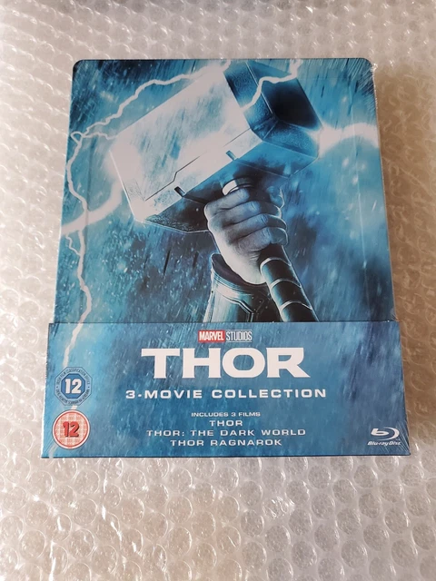 THOR TRILOGY STEELBOOK - UK 3 MOVIE COLLECTION *Brand New Sealed* EUR ...