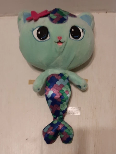 10& GABBY'S DOLLHOUSE Catfish mercat mermaid cat fish soft toy plush £7 ...