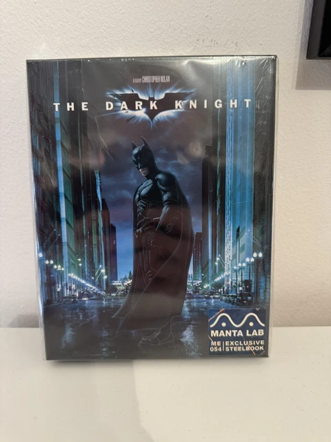 MANTA LAB THE Dark Knight Full Slip 4K Ultra Hd Steelbook Mantalab Me54 ...