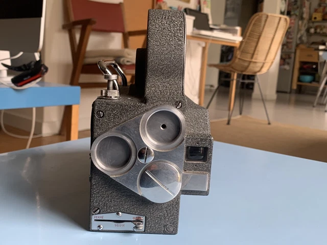 CAMÉRA PATHE WEBO M Reflex 16mm et Moteur électrique (Bolex, Beaulieu ...