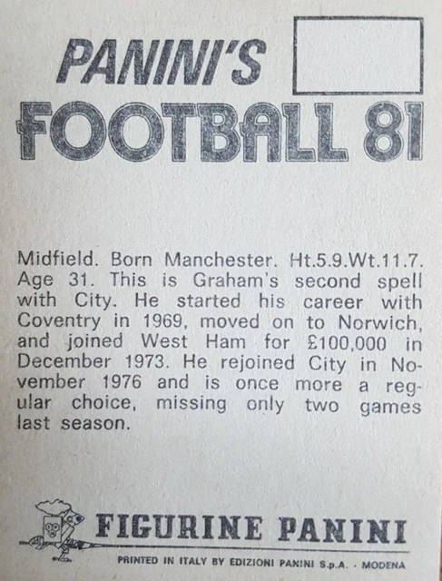 PANINI FOOTBALL 81 Stickers (1-300) - Complete Your Collection £2.00 ...