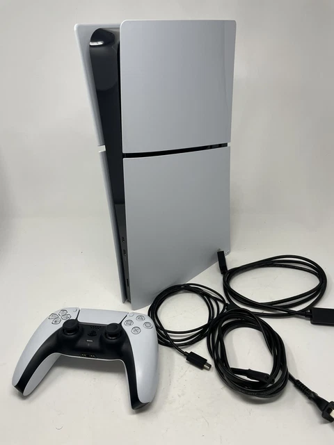 SONY PLAYSTATION 5 Slim Digital Edition PS5 1TB White Console Gaming ...