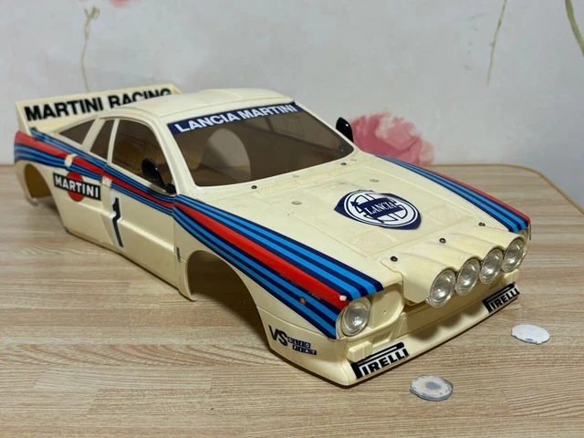 1/10 TAMIYA LANCIA 037 Rally Car Radio-Controlled Body Vintage Old £211 ...