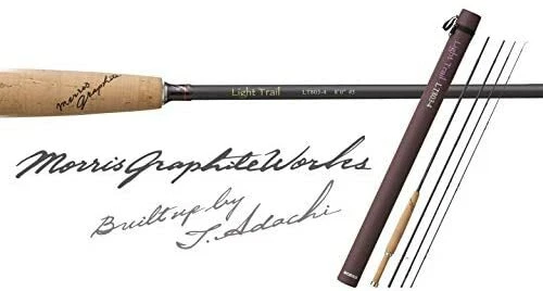 MORRIS GRAPHITE WORKS Light Trail LT 764-6 Trout Fly rod Toshio Adachi ...