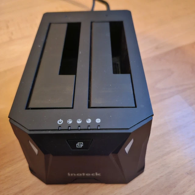 INATECK USB 3.0 Dockingstation, Dual-Schacht Docking, Offline-Klonen ...
