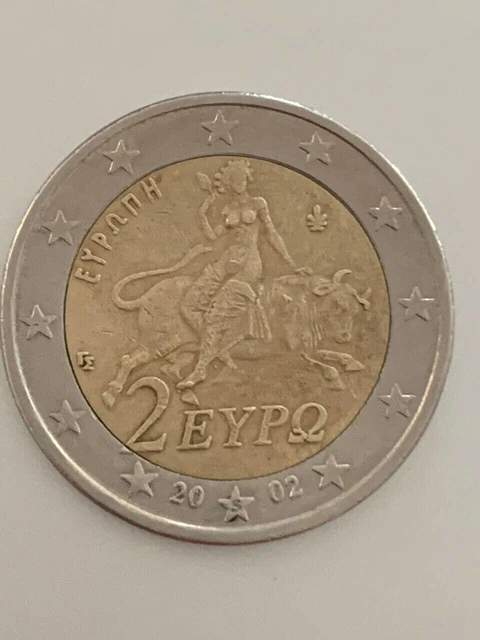 Piece 2 Euros Grece 2002