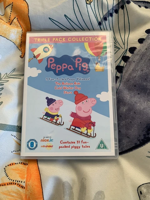 PEPPA PIG CHILDRENS DVD COLLECTION WHICH HAS 3 DVDs SEE DESCRIPTION £2. ...