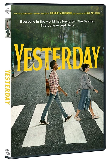 YESTERDAY (DVD) HIMESH Patel Lily James Sophia Di Martino Meera Syal ...