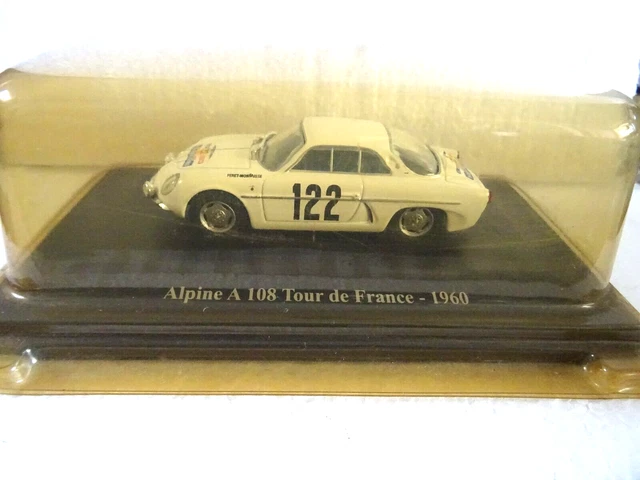 ALPINE RENAULT A 108 Tour De France 1/43 Eligor Vehicule 1960 N°122 N ...