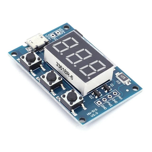 2 CHANNEL SIGNAL Generator Module Square Wave Rectangular Wave Signal ...