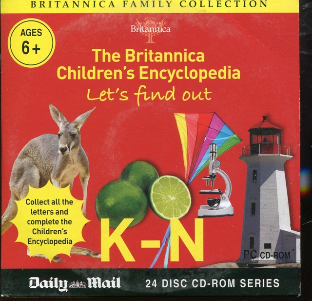 BRITANNICA FAMILY COLLECTION: Children's Encyclopedia K-N - CD giornale ...
