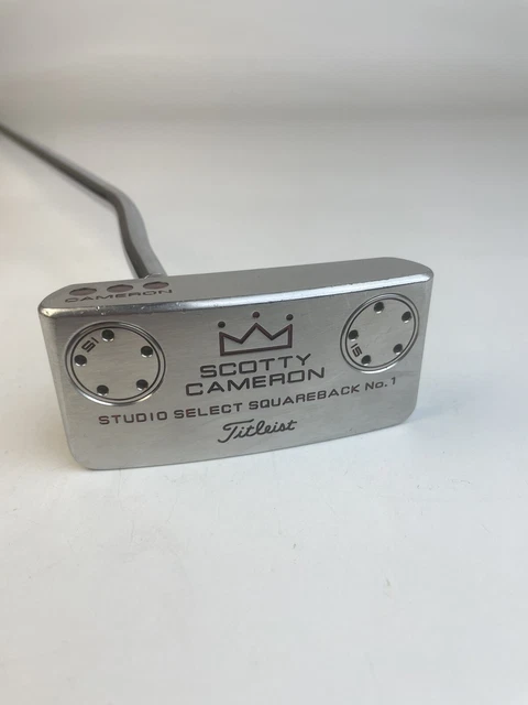 SCOTTY CAMERON STUDIO Select Squareback No.1 Putter / Left Hand /VGC ...