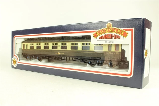 BACHMANN 34-100B 60ft Collett 1st class corridor coach GWR Livery £24. ...