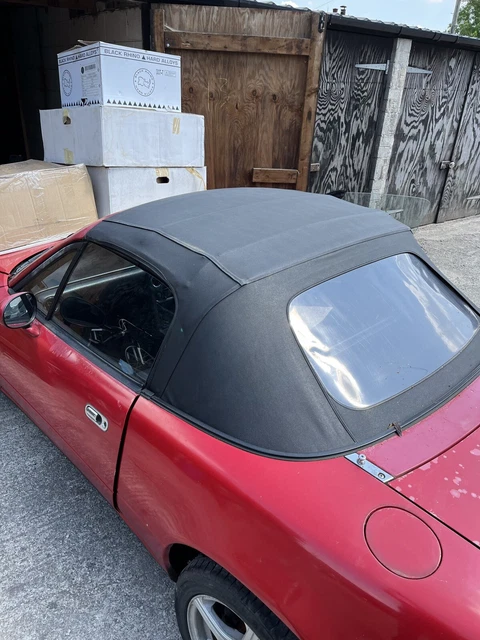 MAZDA MX5 MK1 NA soft top roof and frame £140.00 - PicClick UK