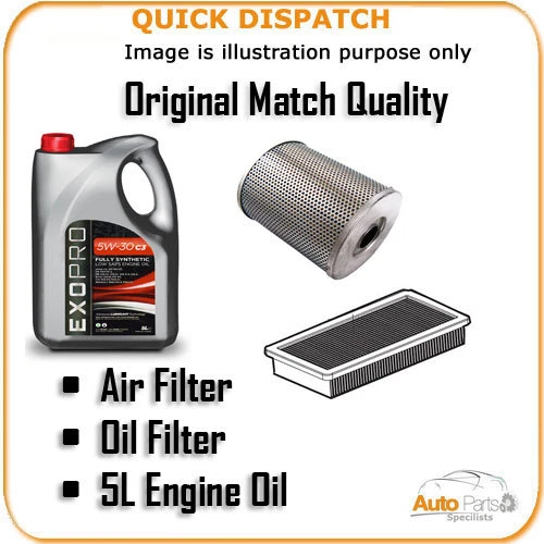 AIR OIL FILTERS And 5L Engine Oil For Peugeot 508 1.6 2010- 1182 £37.79 ...