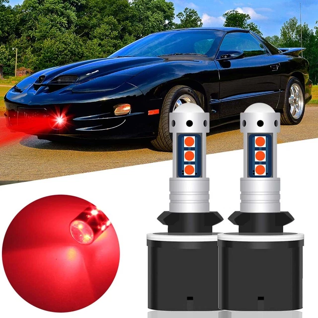 2X 880 899 Red LED Fog Light Bulbs Kit 2000LM For Pontiac Firebird 1993-2002 $33.35 - PicClick AU