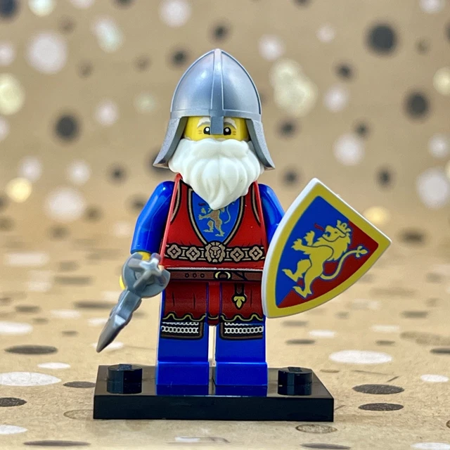 LEGO CASTLE BAM Minifigures - Medieval Lion Knight - Battle Axe Soldier ...