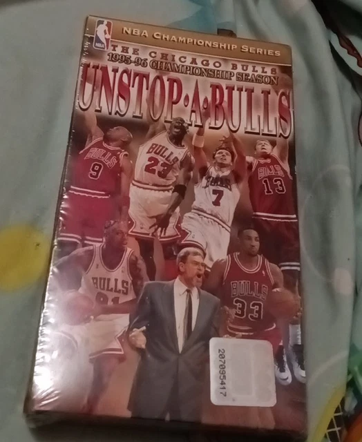 CHICAGO BULLS 1995-96 NBA Championship - UNSTOP.A.BULLS VHS Movie 1996 ...