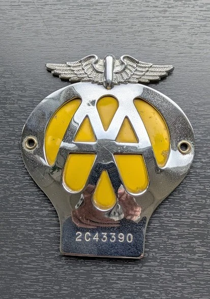 VINTAGE AA BADGE from the 1960s £50.60 - PicClick UK
