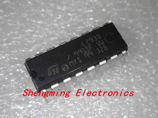 50PCS L293D DIP-16 Push-Pull Four-Channel Motor Driver IC £15.74 ...