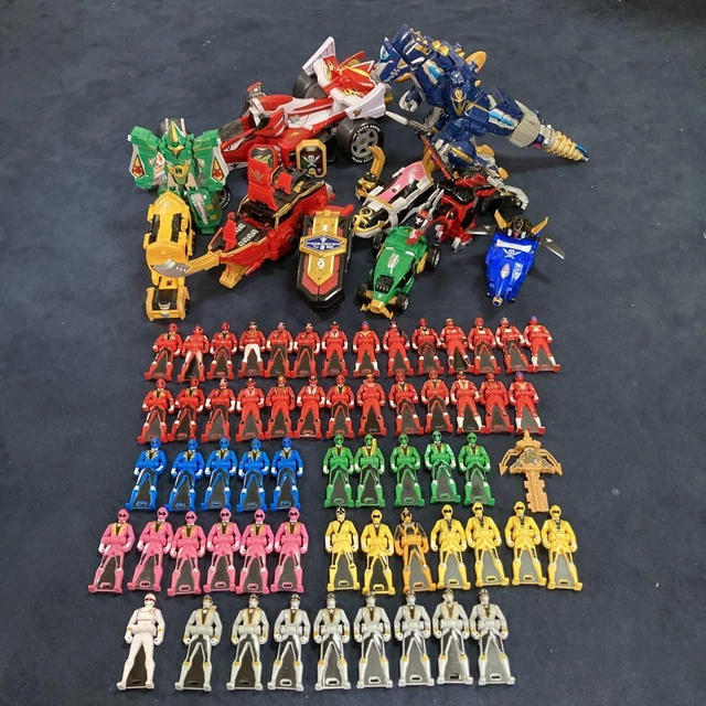 POWER RANGERS SUPER Megaforce Gokaiger Megazord Morpher 9p Ranger Key ...