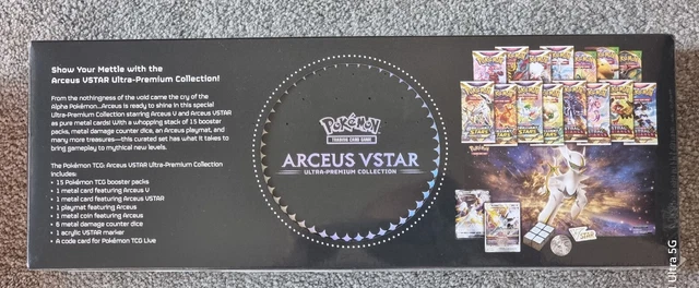 POKÉMON TCG: ARCEUS VSTAR Ultra-Premium Collection EUR 2,58 - PicClick IT