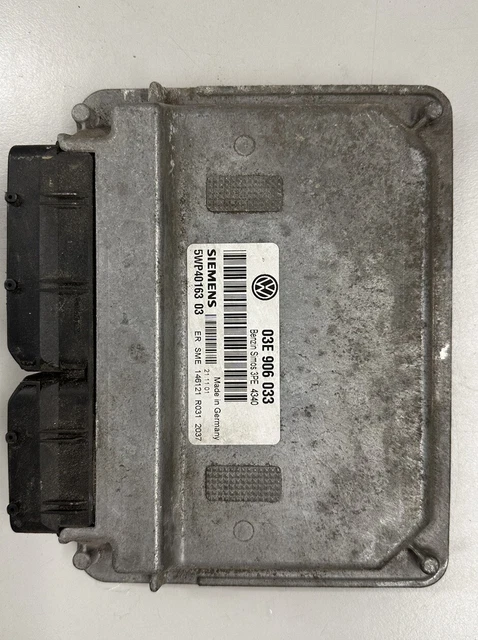 PLUG&PLAY (ENTSPERRT) MOTORSTEUERGERÄT ECU VW Seat Siemens 5WP40163 ...