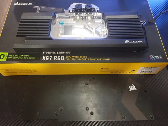 CORSAIR HYDRO X Series Xg7 Rgb Water Block 20 -Series Geforce Rtx 2080 ...