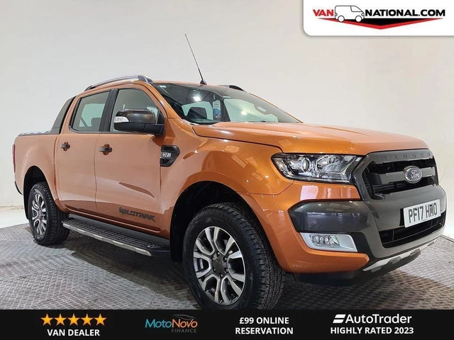 ORANGE FORD RANGER 3.2 Wildtrak 4X4 Tdci 200 Bhp Diesel £19,788.00 ...