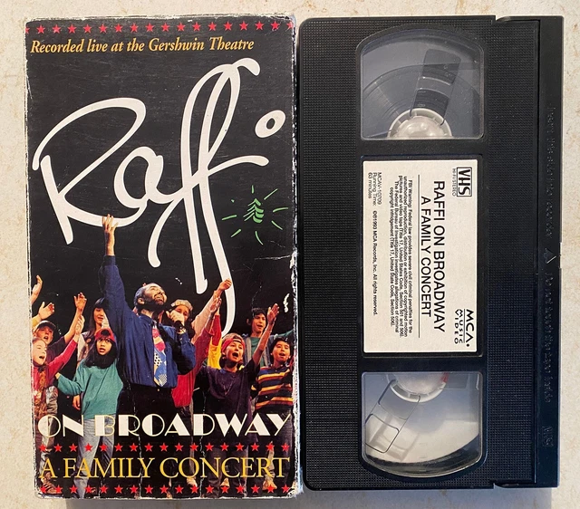 VHS: RAFFI ON Broadway: A Family Concert $20.91 - PicClick CA