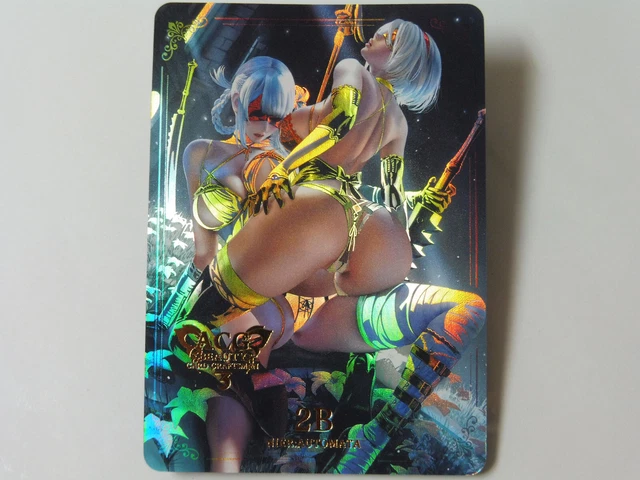 2B:NIER AUTOMATA RARE ACG Girls Waifu Deluxe Holofoil Card EUR 14,90 - PicClick FR
