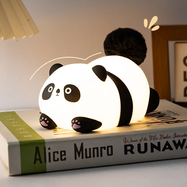SILICONE PAT NIGHT Light Atmosphere Light Cartoon Sleeping Light for ...