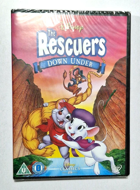 THE RESCUERS DOWN Under DVD SEALED Disney Classics No 29 £4.00 ...